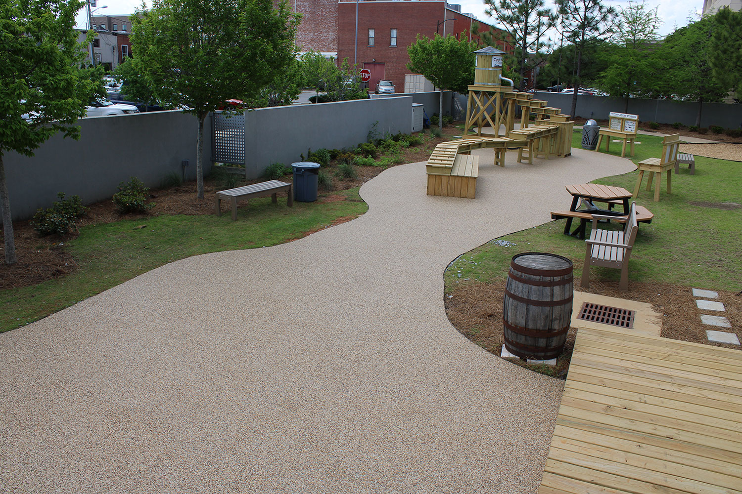 Commercial Surfacing | Ace Resin | Commercial Resin Bound Surfacing